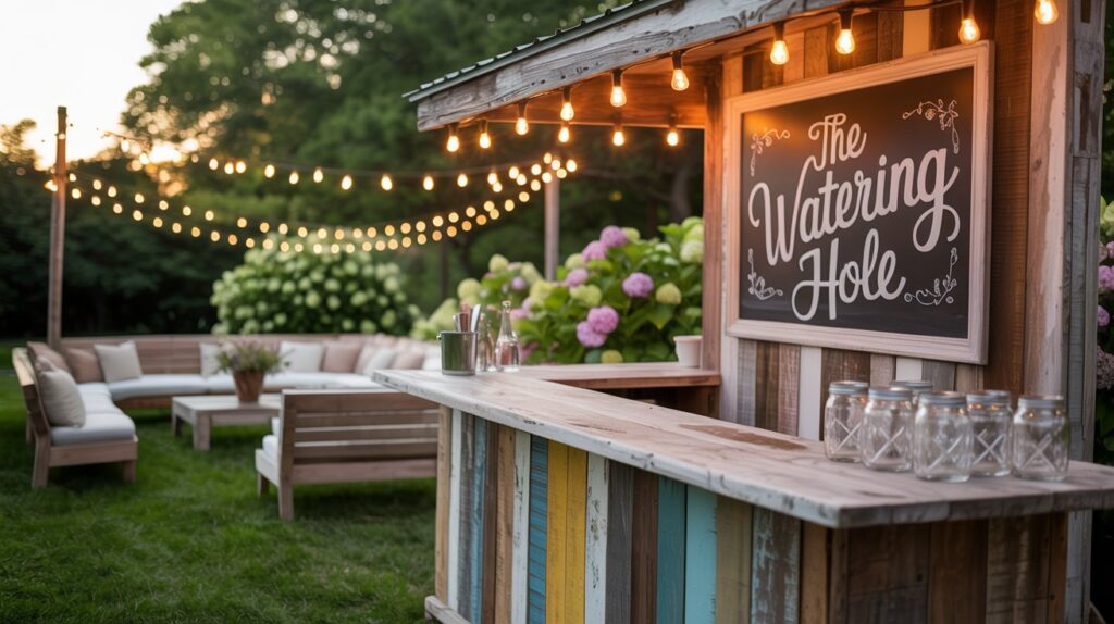 15 Farmhouse Backyard Bar Ideas That Are Perfect for Entertaining ...