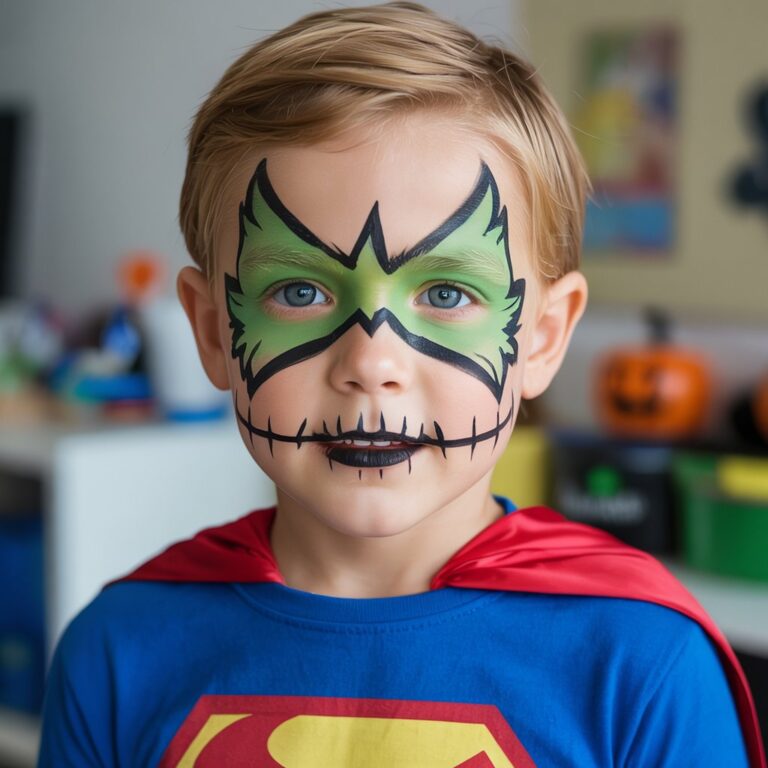 12 Halloween Face Paint Ideas for Kids - Home Vibe Expert