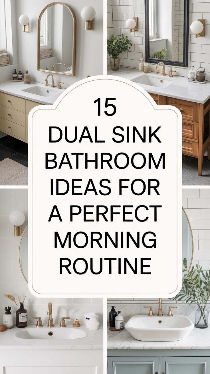 15 Dual Sink Bathroom Ideas for a Perfect Morning Routine - Home Vibe ...