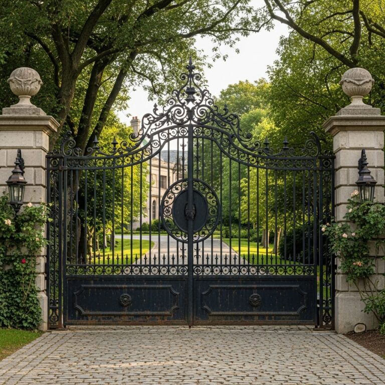15 Driveway Gate Designs Ideas to Impress Your Neighbors - Home Vibe Expert