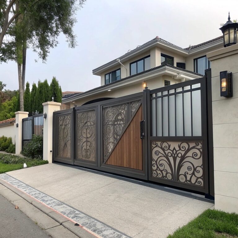 15 Driveway Gate Designs Ideas to Impress Your Neighbors - Home Vibe Expert
