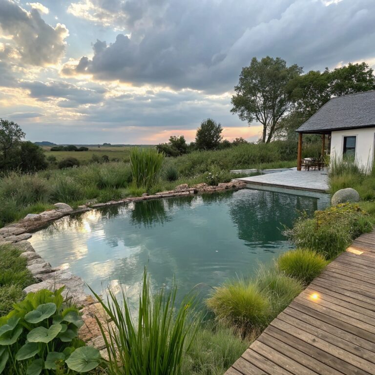 19 Farmhouse Backyard with Pool Ideas to Increase Your Property Value ...