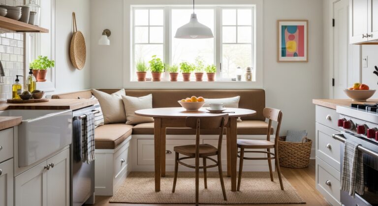 14 Small Kitchen Sitting Ideas That Make a Big Impact - Home Vibe Expert
