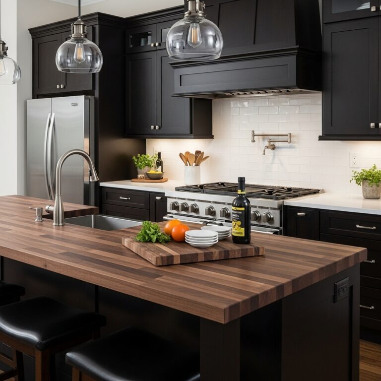 15 Butcher Block Kitchen Countertop Ideas That Will Transform Your ...