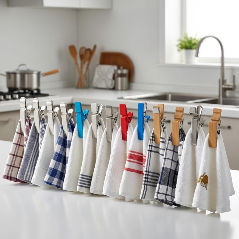 15 Creative Kitchen Towel Hanging Ideas for a Stylish Home - Home Vibe ...