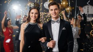 20 Matching Couple Outfits for New Year’s Eve Parties - Home Vibe Expert