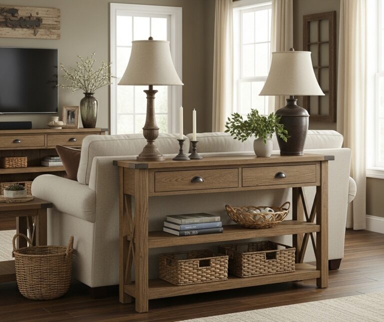 Rustic Living Room Ideas: 18 Stylish and Functional Furniture Options ...